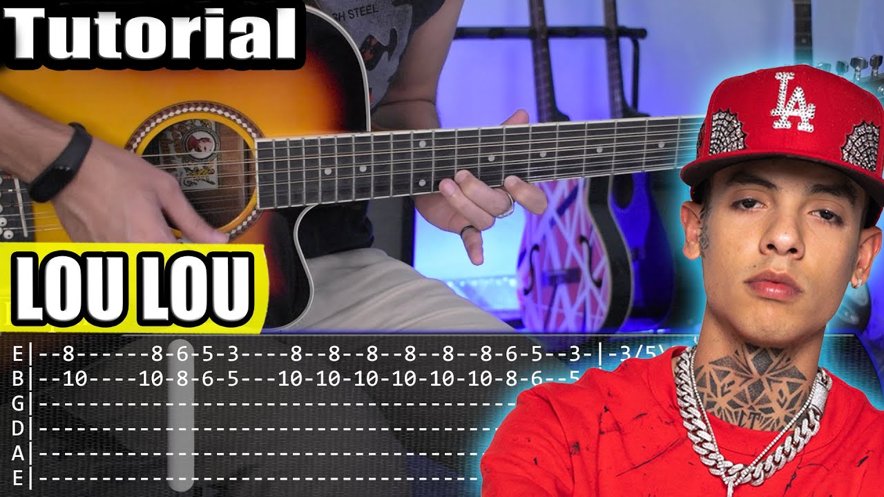 Lou Lou - Natanael Cano x Gabito Ballesteros - Requinto + Acordes ...