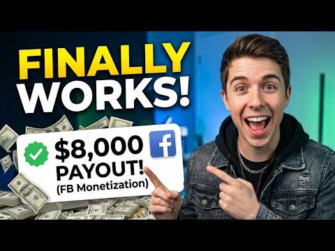 $8k/mo posting 5-second videos on Facebook (2026 Easy Monetization Strategy)