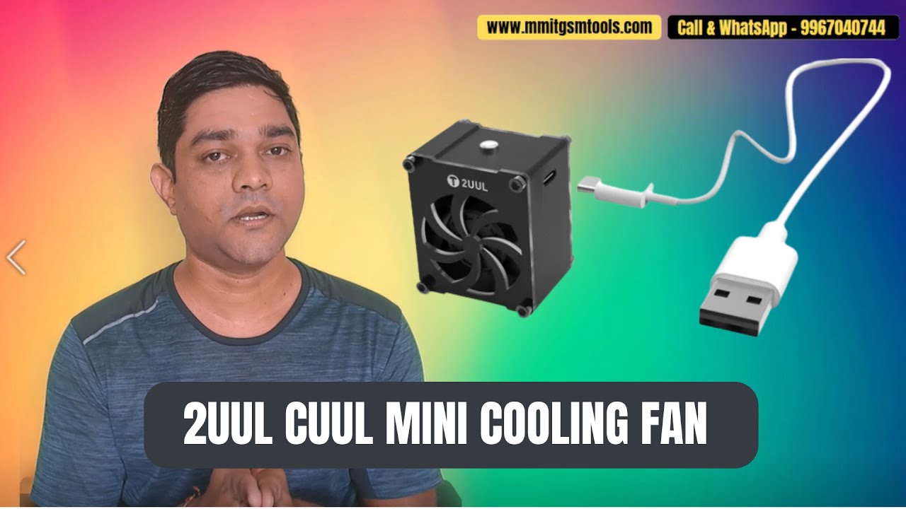 2UUL CUUL MINI COOLING FAN FOR REPAIR - YouTube