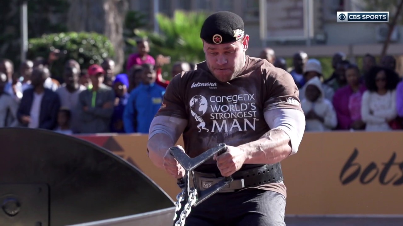 The Unforgiving Load & Drag | 2017 World's Strongest Man - YouTube