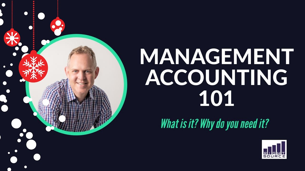 Management Accounting 101 - YouTube