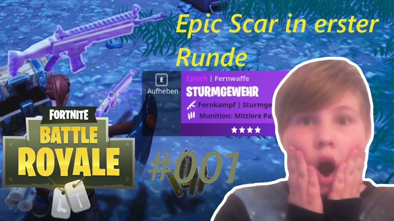 Epic Scar gleich in der erster Runde | Fortnite #001 - YouTube