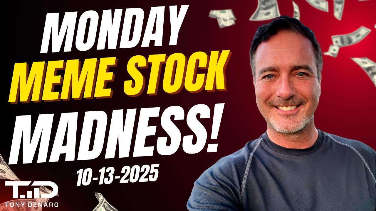 Monday Night Meme Stock Madness!! - GME AMC OPEN PLUG QS QUBT RGTI 10 ...