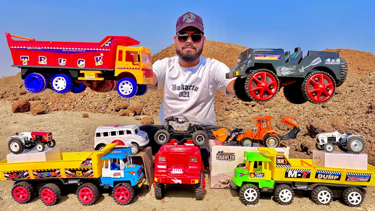 RC Monster car model Unboxing with RC Bolero car 🚘 model Die cast ...