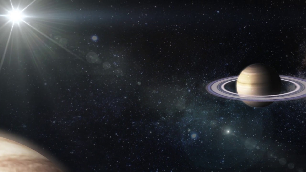 Solar System Jupiter to Saturn | Non Copyright Video | 4k HD | By ...