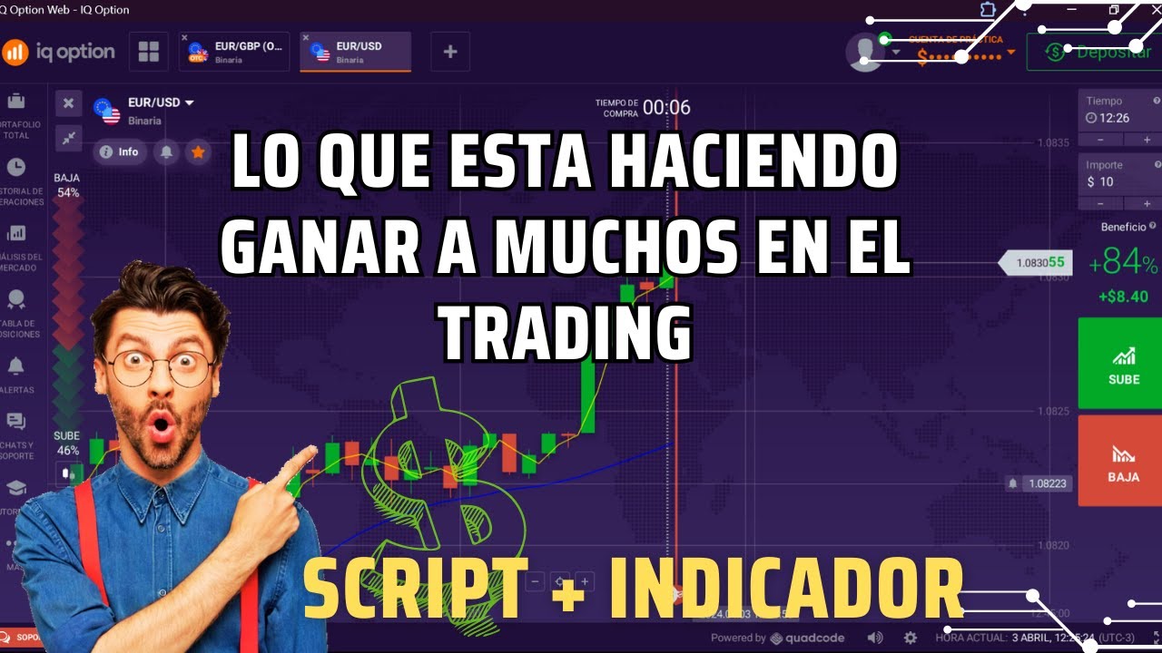 LA COMBINACIÓN DE SCRIPT + INDICADOR QUE TIENES GANANDO DINERO A MUCHOS ...