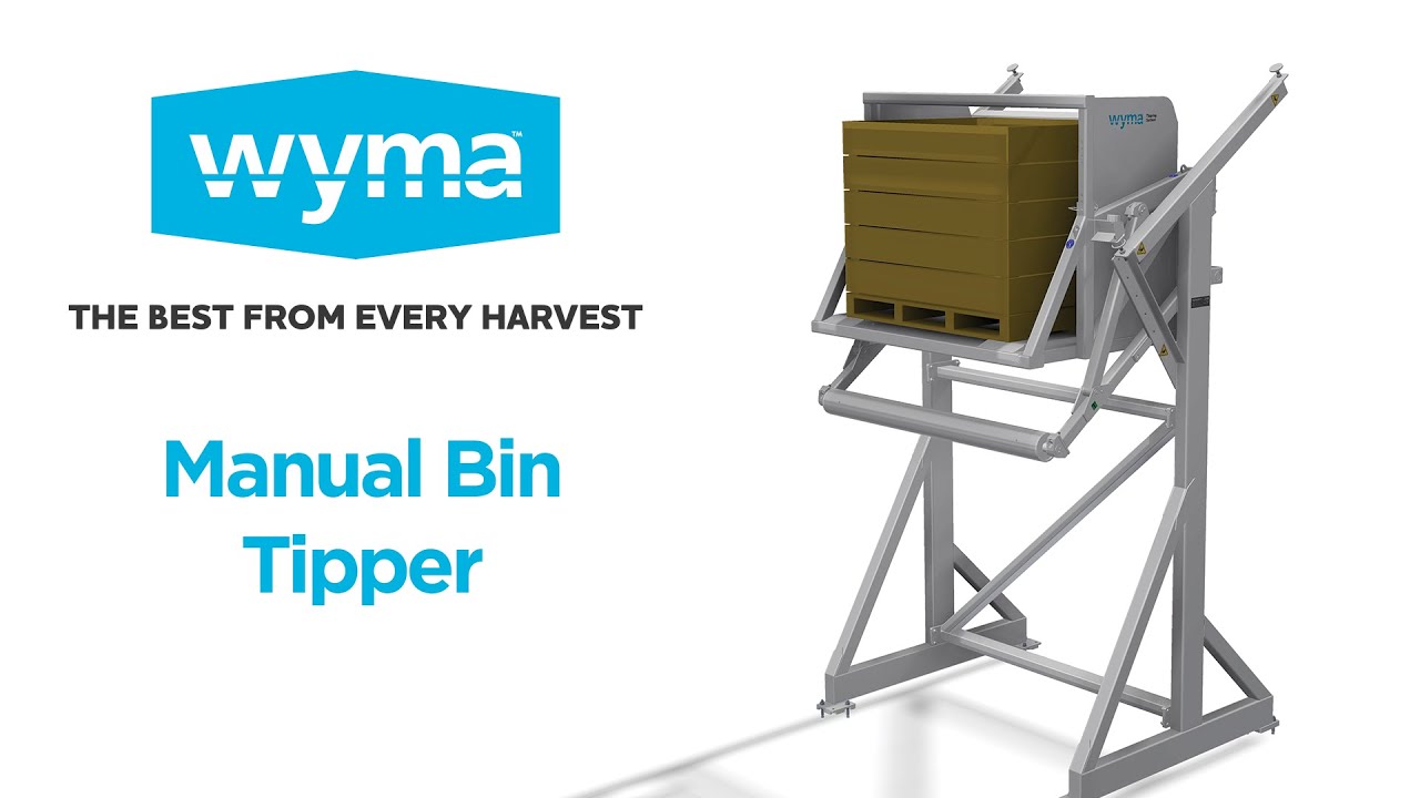 Wyma Manual Bin Tipper - YouTube