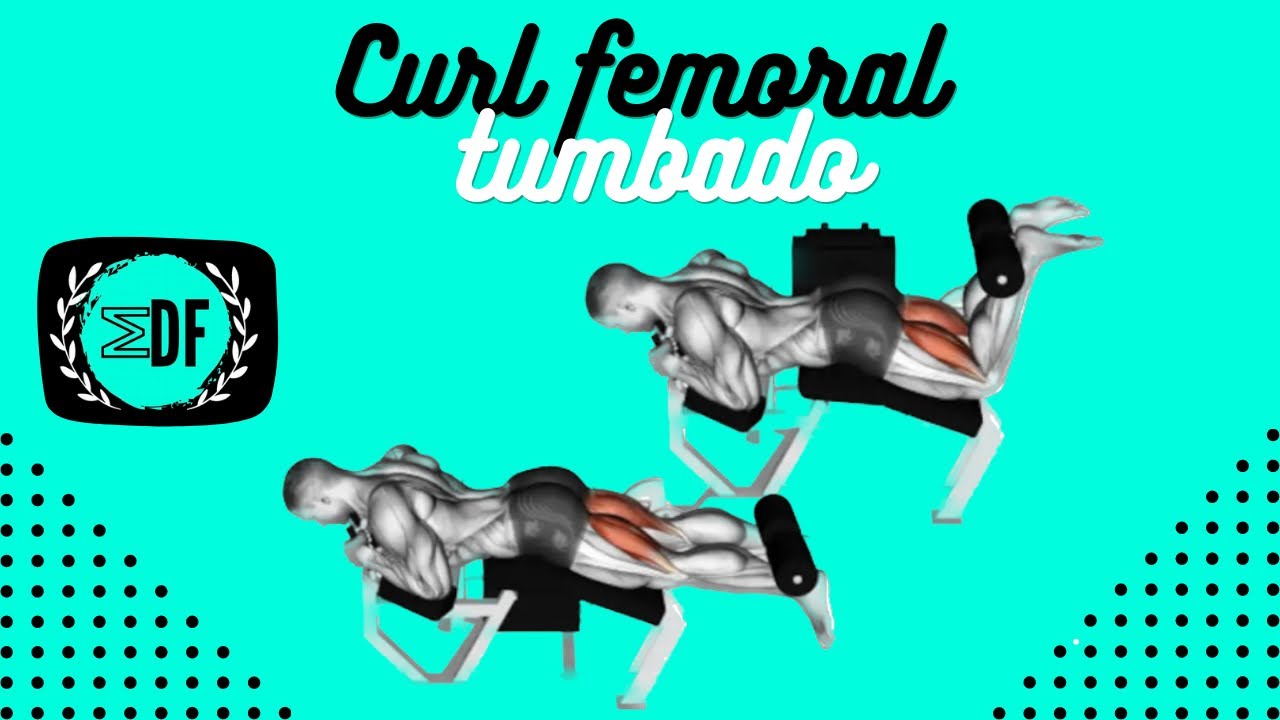 Cómo hacer 🔥Curl femoral tumbado - YouTube