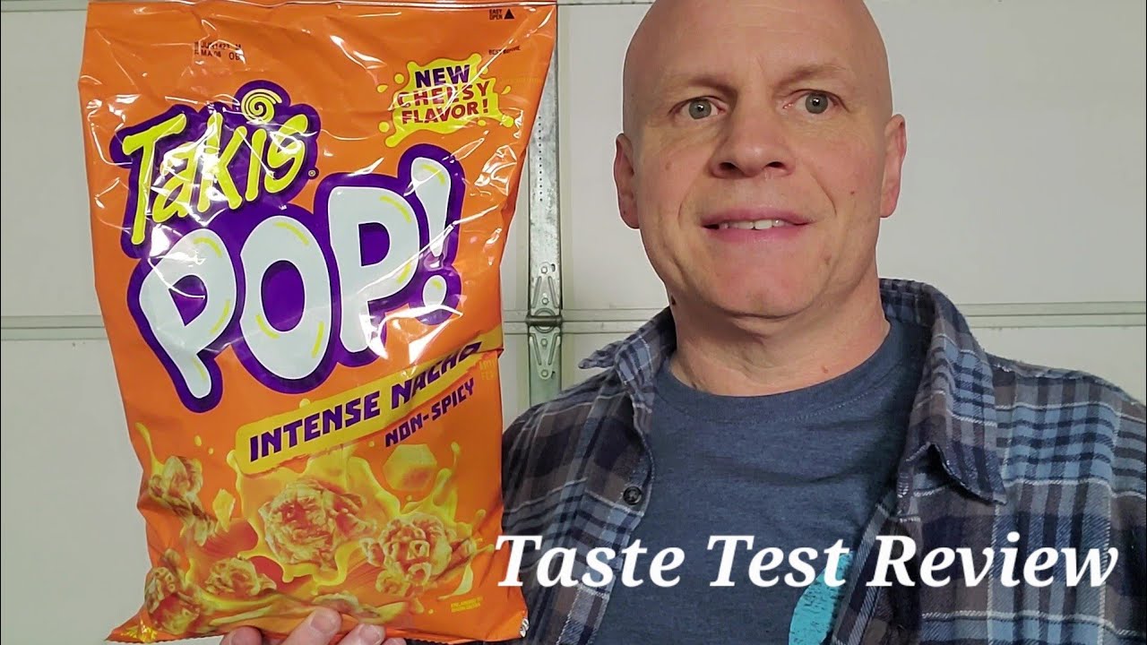 New Takis Pop! Intense Nacho Flavored Popcorn - YouTube