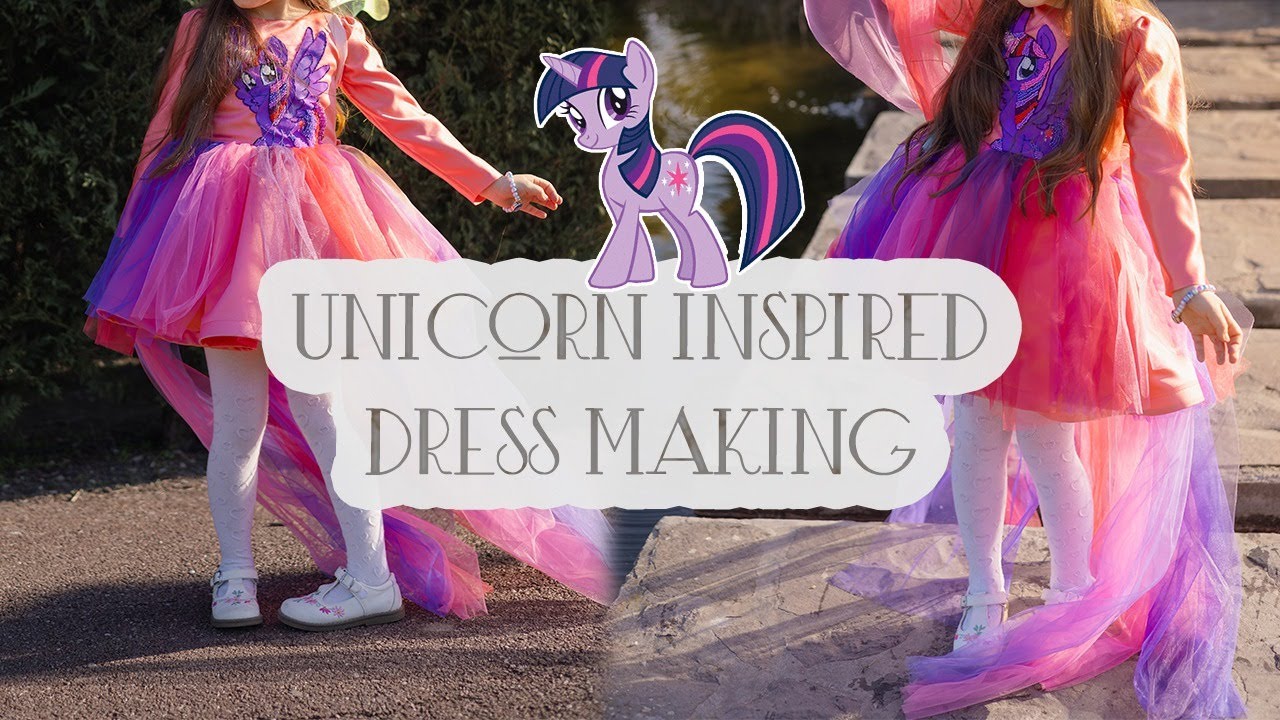 🦄 Unicorn Magic in Every Stitch: A Dressmaking Journey/ My little pony ...