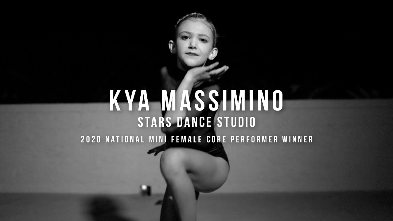 Kya Massimino | 2020 National Mini Female Core Performer Winner - YouTube