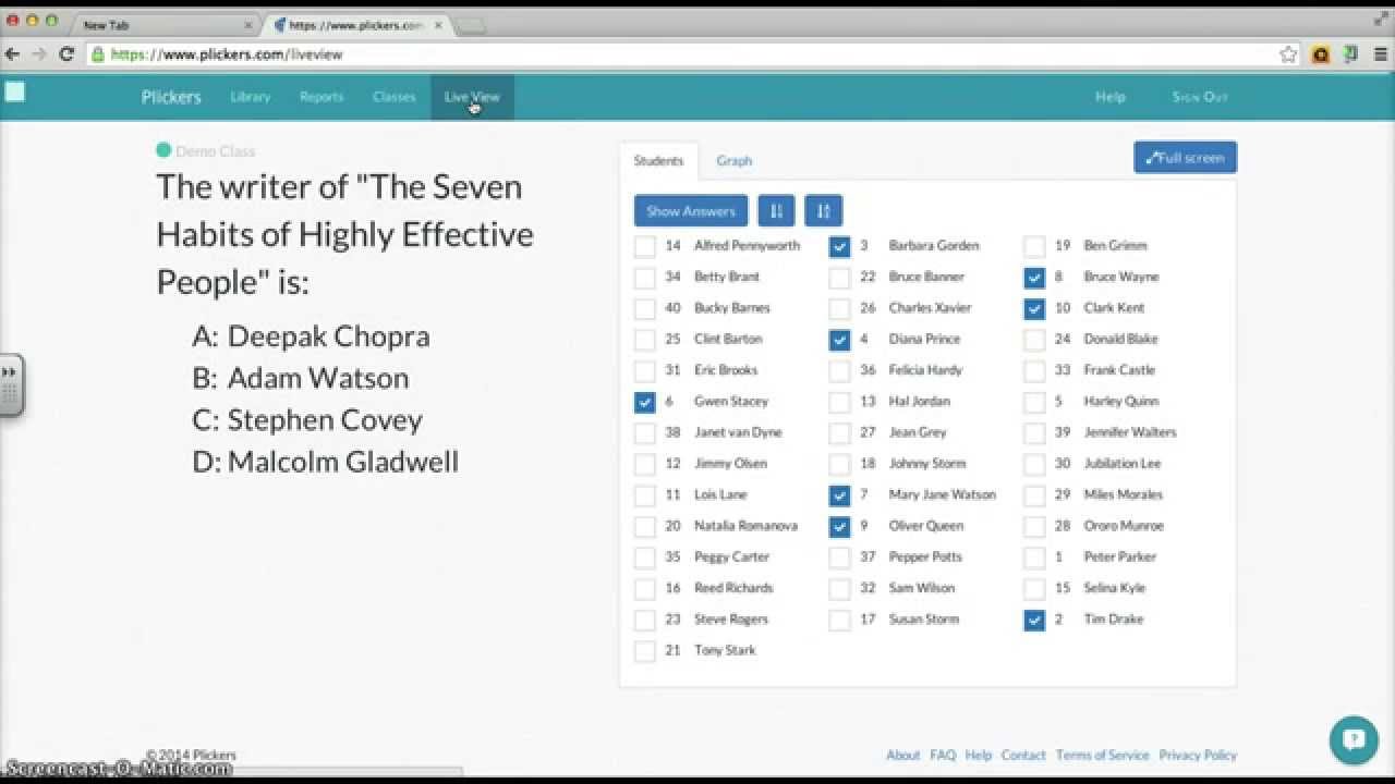 How to Use Plickers (Part 2 of 3) - YouTube