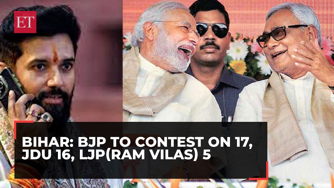 NDA's Bihar seat-sharing final for LS Elections 2024; BJP to contest on ...