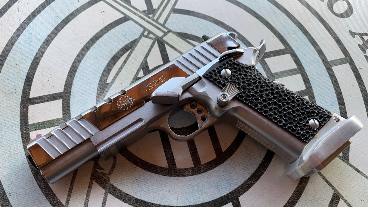 Pistola Imbel MD2 GC Customizada .380AUTO - Disparos - YouTube