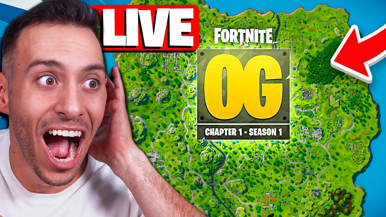 ΗΡΘΕ το OG FORTNITE και ΘΑ ΜΕΙΝΕΙ * LIVE * !!! - YouTube