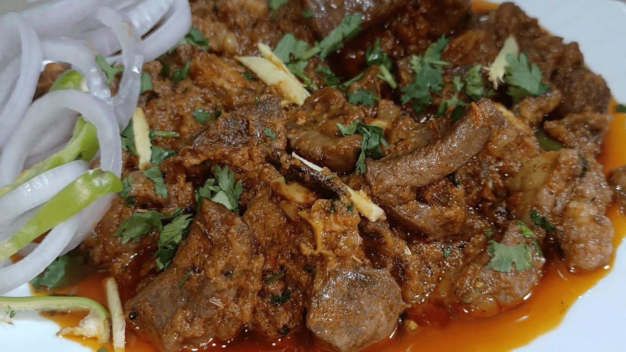 Halali Kaleji Masala Recipe | Bakra Eid Special | Halali Kaleji - YouTube