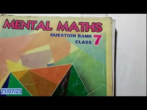 How to add and subtract Fraction/Rational number class 7 (Mental Maths ...