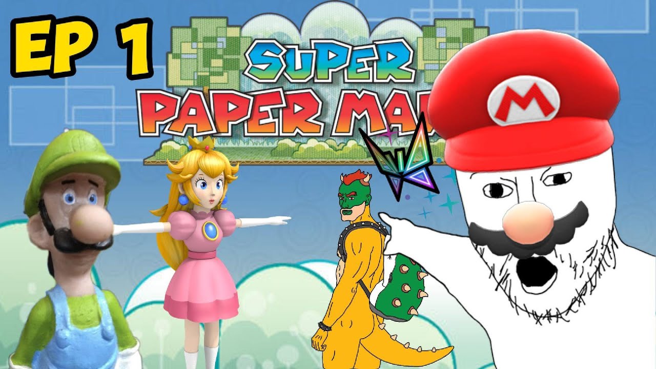 Super Paper Mario Chapter 1: A Dark Prophecy Unveiled! - YouTube