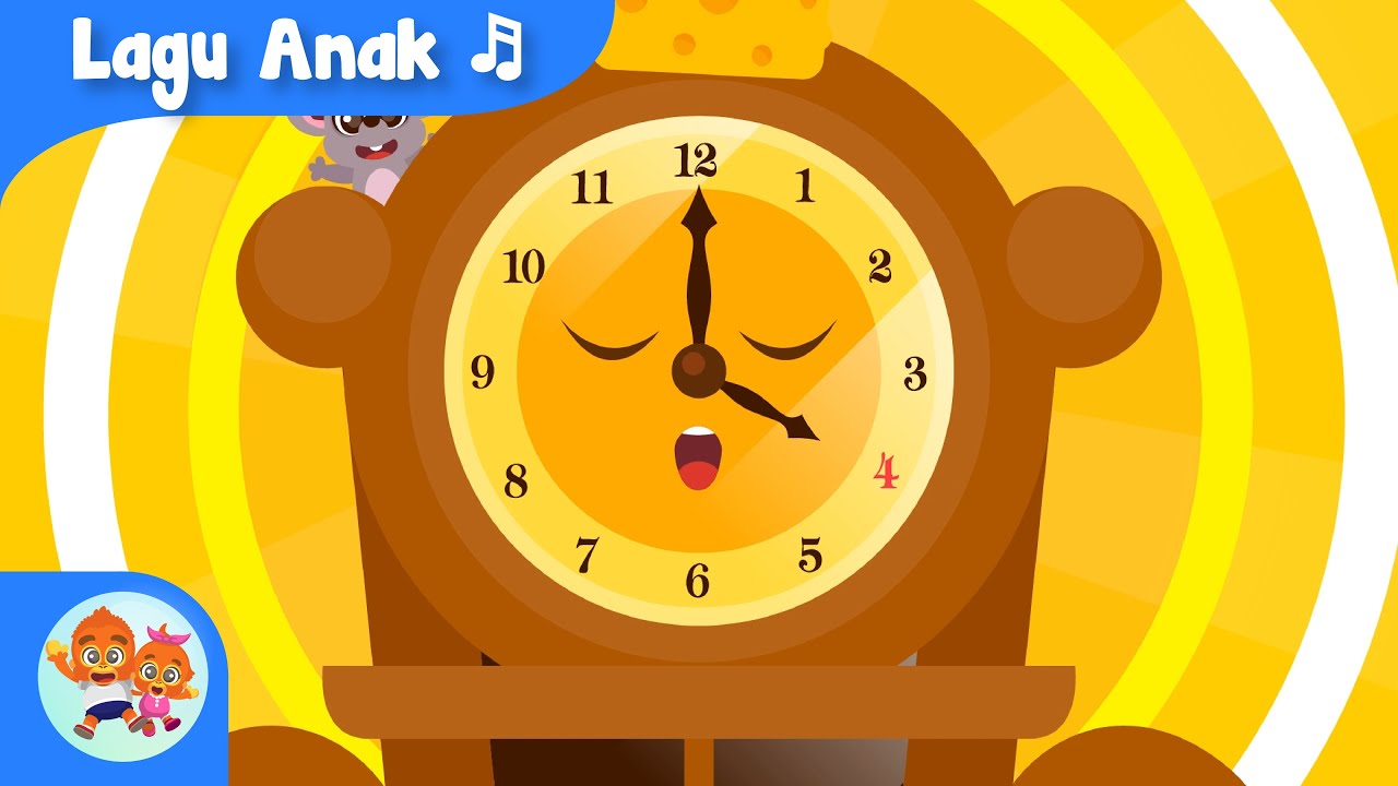 Hickory Dickory Dock | Lagu Anak Balita | Coco dan Nana - YouTube