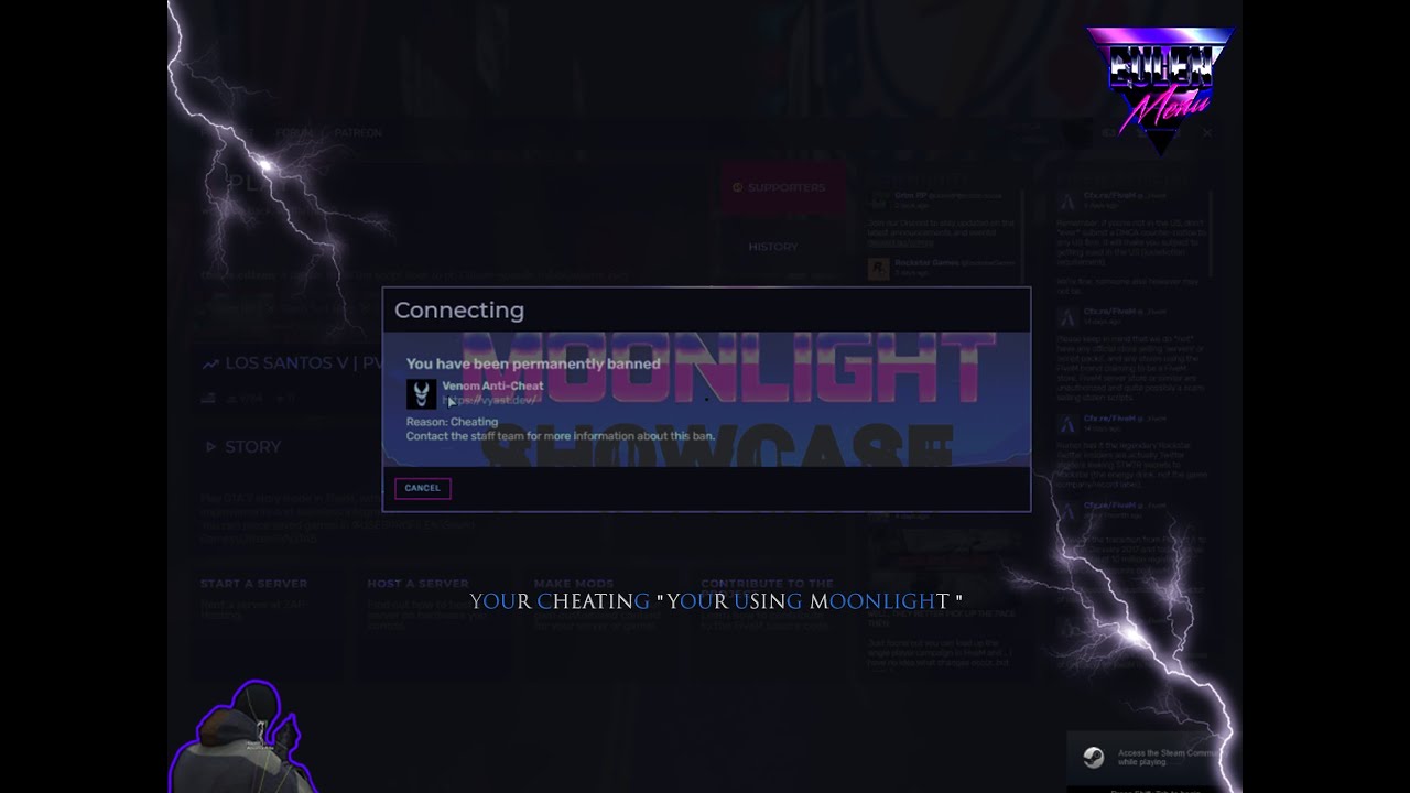 4PF Charlatan | #fivemontage #closetcheating #FiveM #moonlight - YouTube