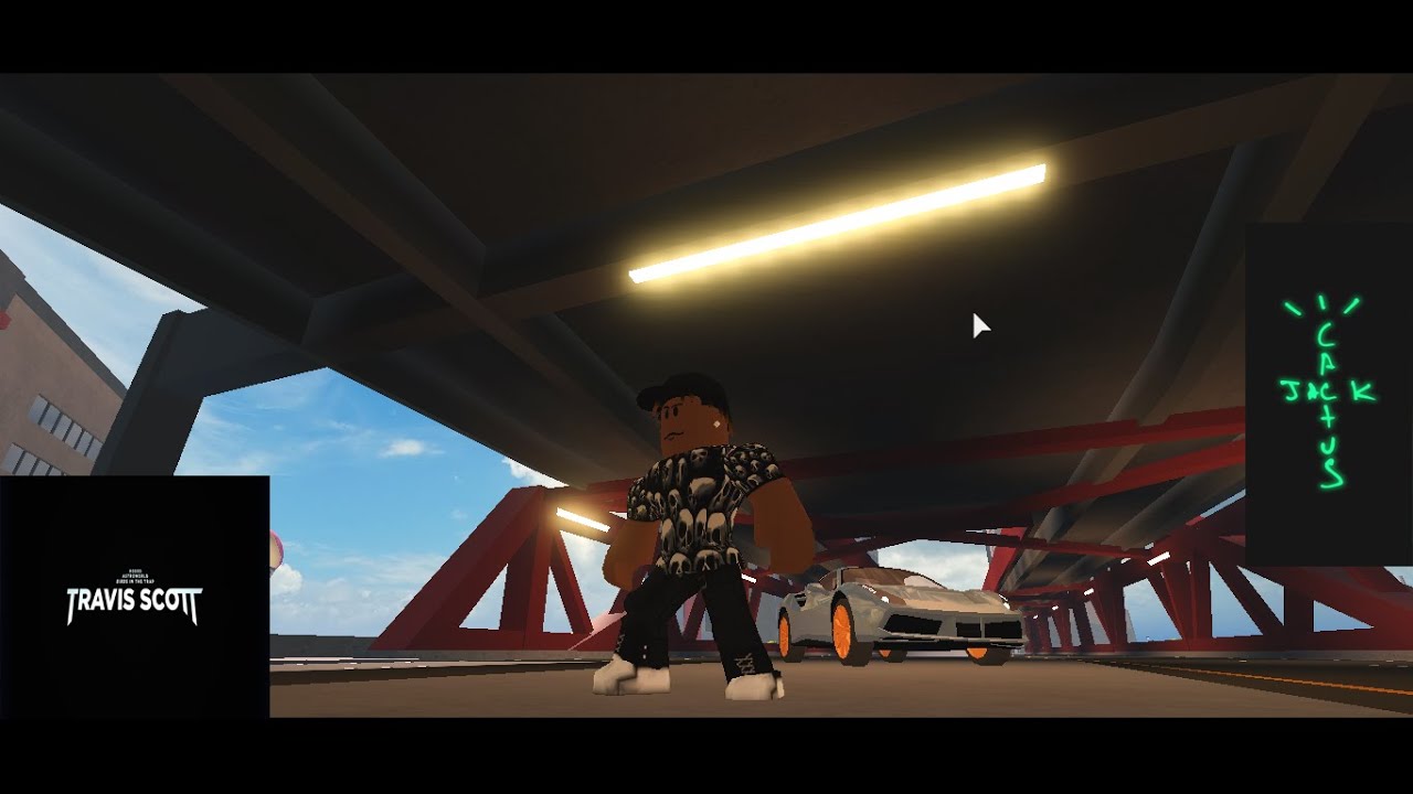 Travis Scott In Roblox - YouTube