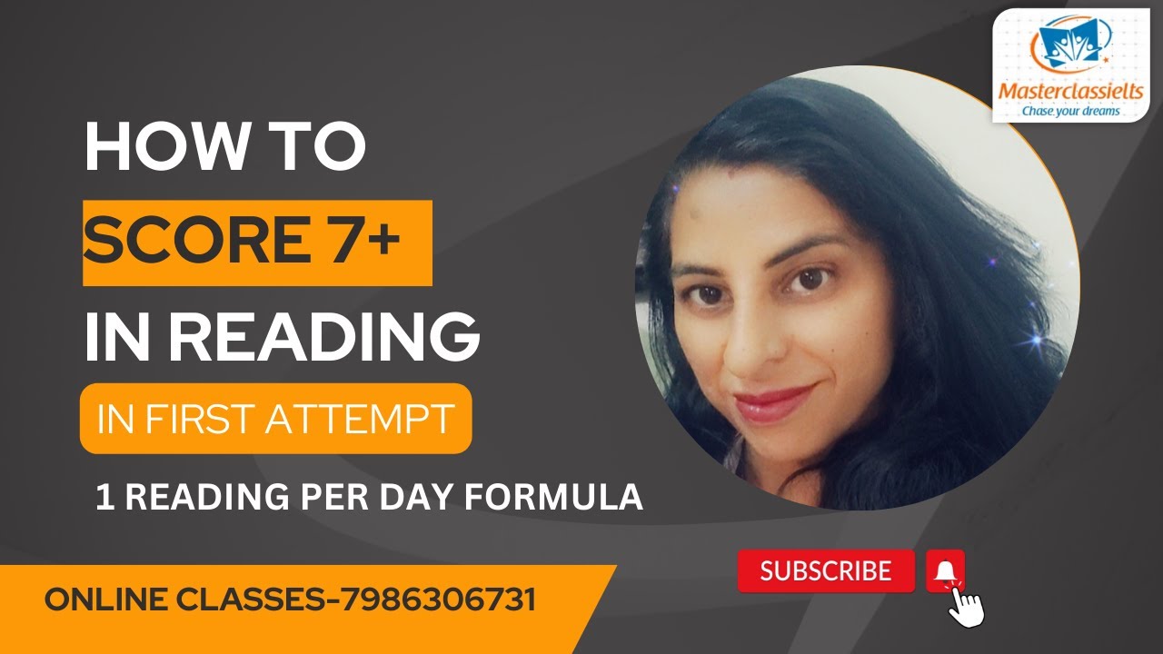 Score 7+ in Ielts Reading in First Attempt | Master Formula | All ...