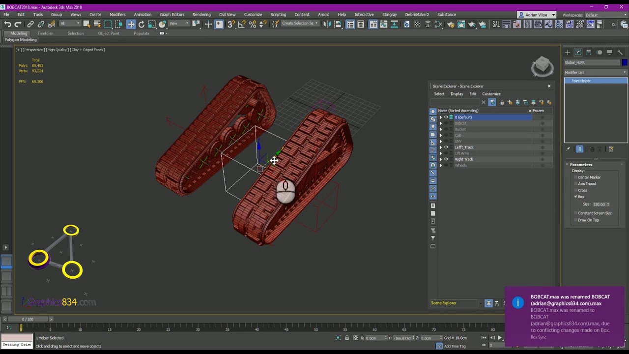 BobCAT Tank Track Rigging - YouTube