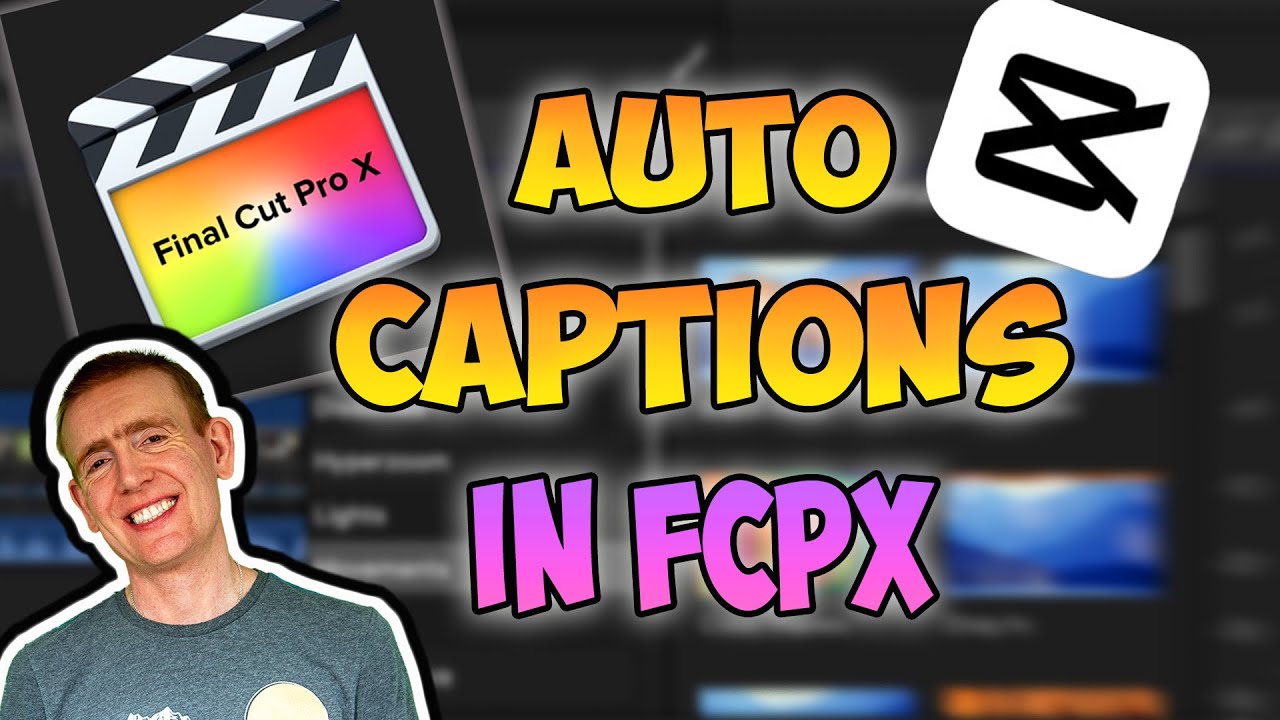 How to get Auto Captions in Final Cut Pro using CapCut (free) - YouTube