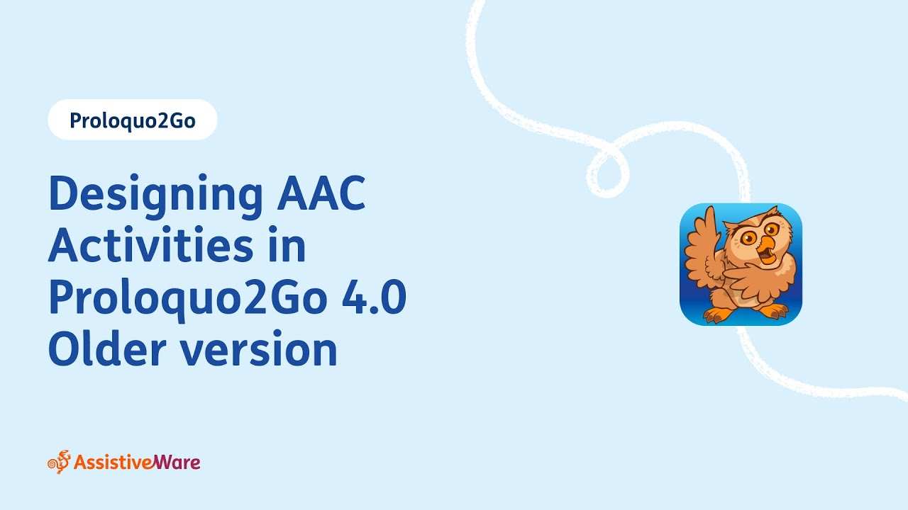 Designing AAC Activities in Proloquo2Go 4.0 (OLDER VERSION) - YouTube