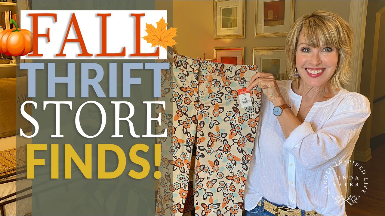 Fall Thrift Store Finds You'll Love! - YouTube