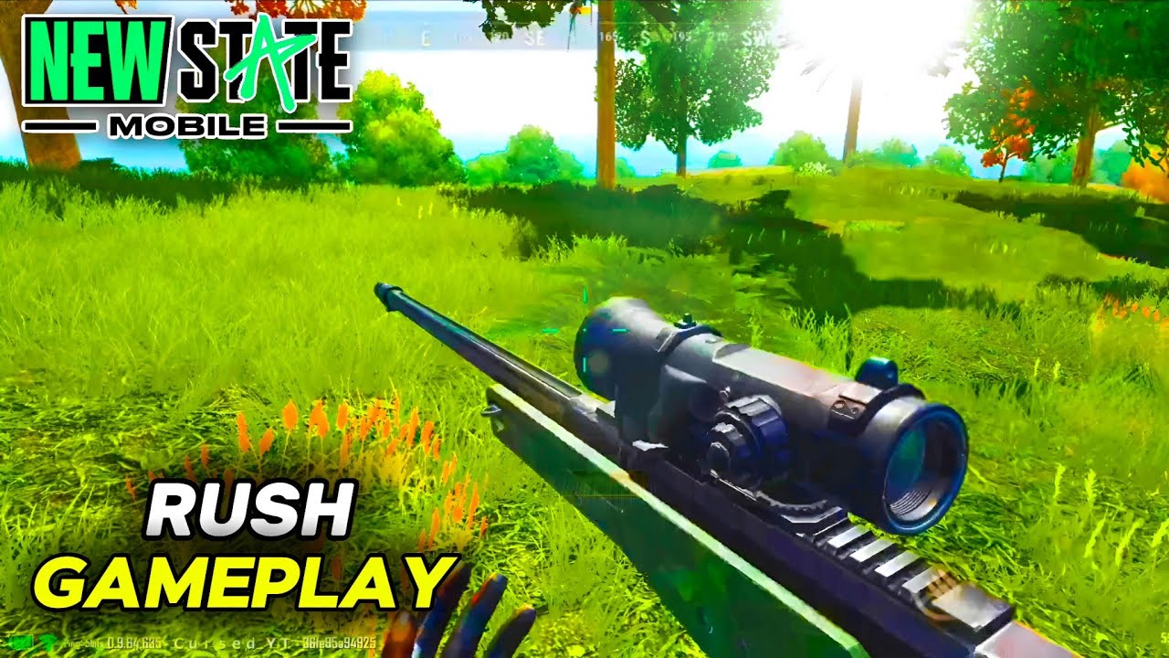 My Full Rush Gameplay With Max Graphics | NEW STATE MOBILE - YouTube