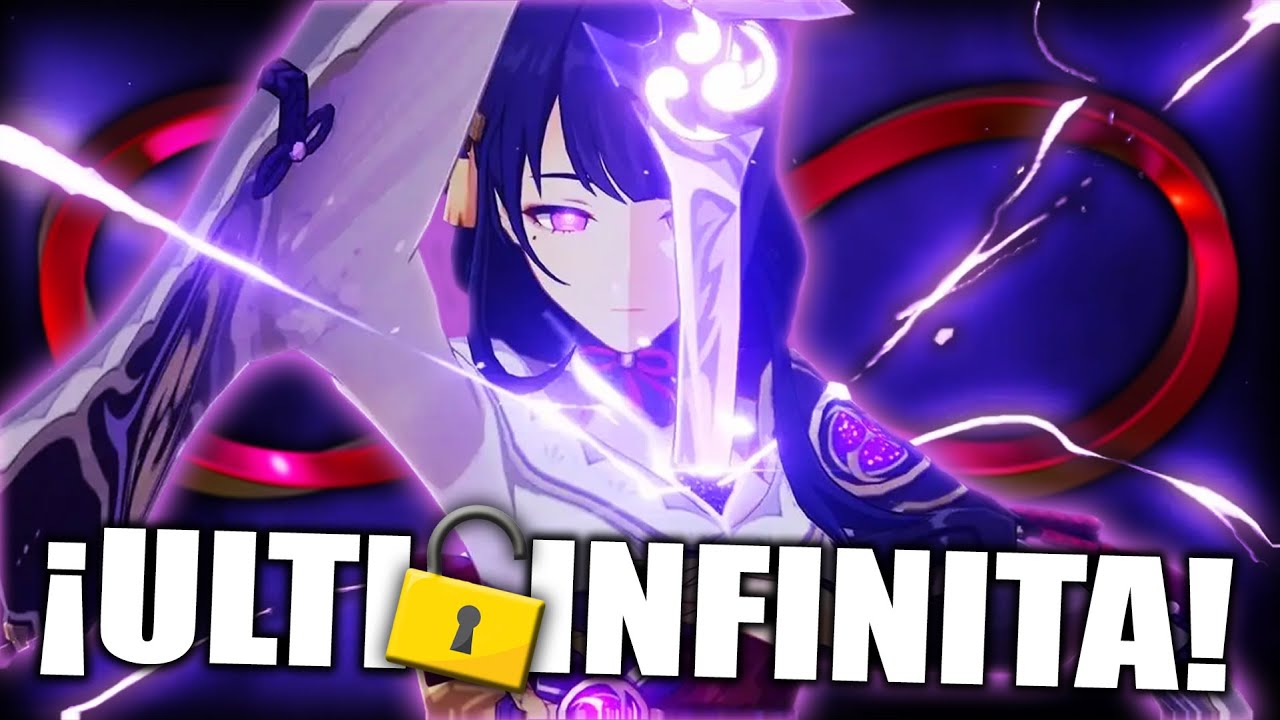 👉🏻¡ASÍ DESBLOQUEÉ la ULTIMATE INFINITA de Shogun Raiden! • Genshin ...
