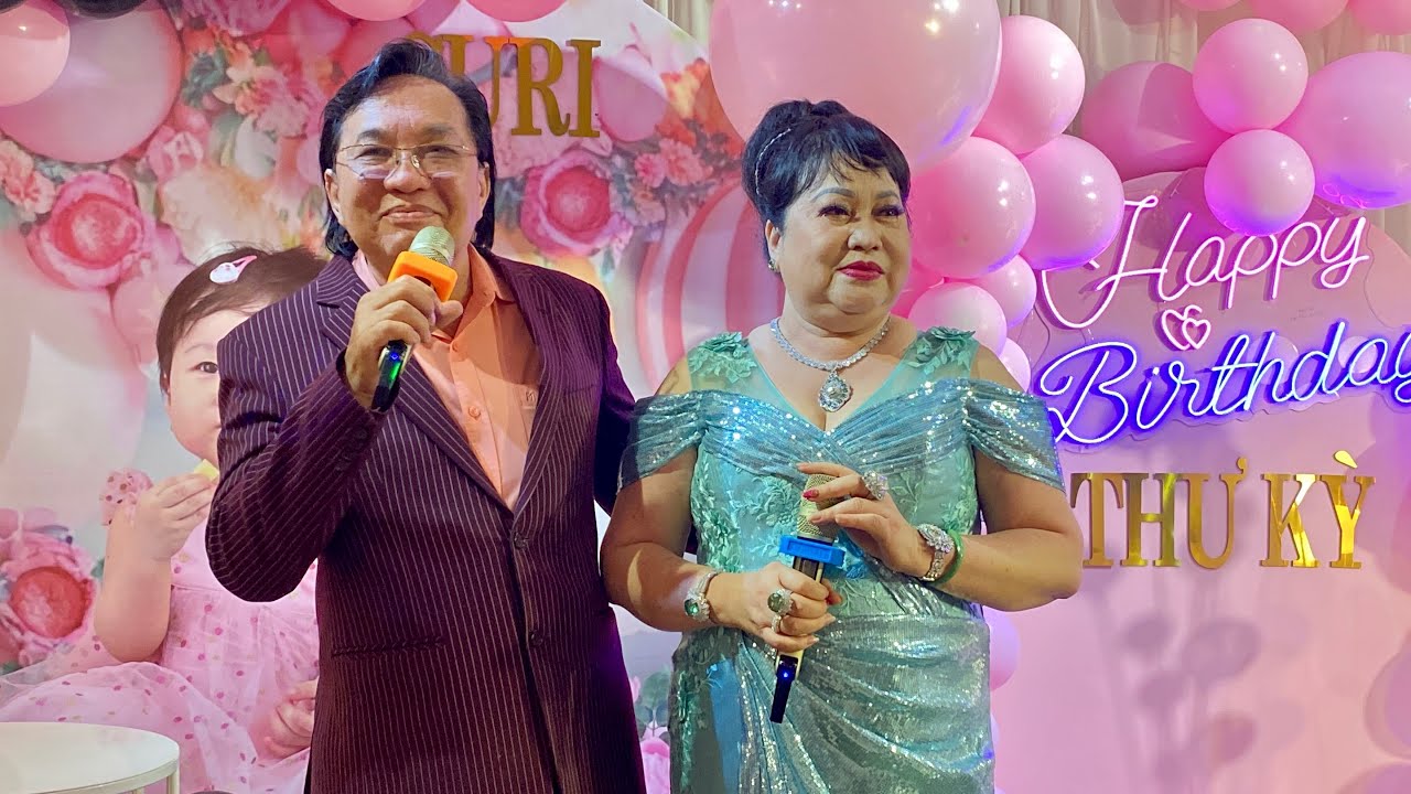 NSND Thanh Tuấn Bất Ngờ Gặp Lại Em Gái DN Kim Loan Trong Tiệc Thôi Nôi ...