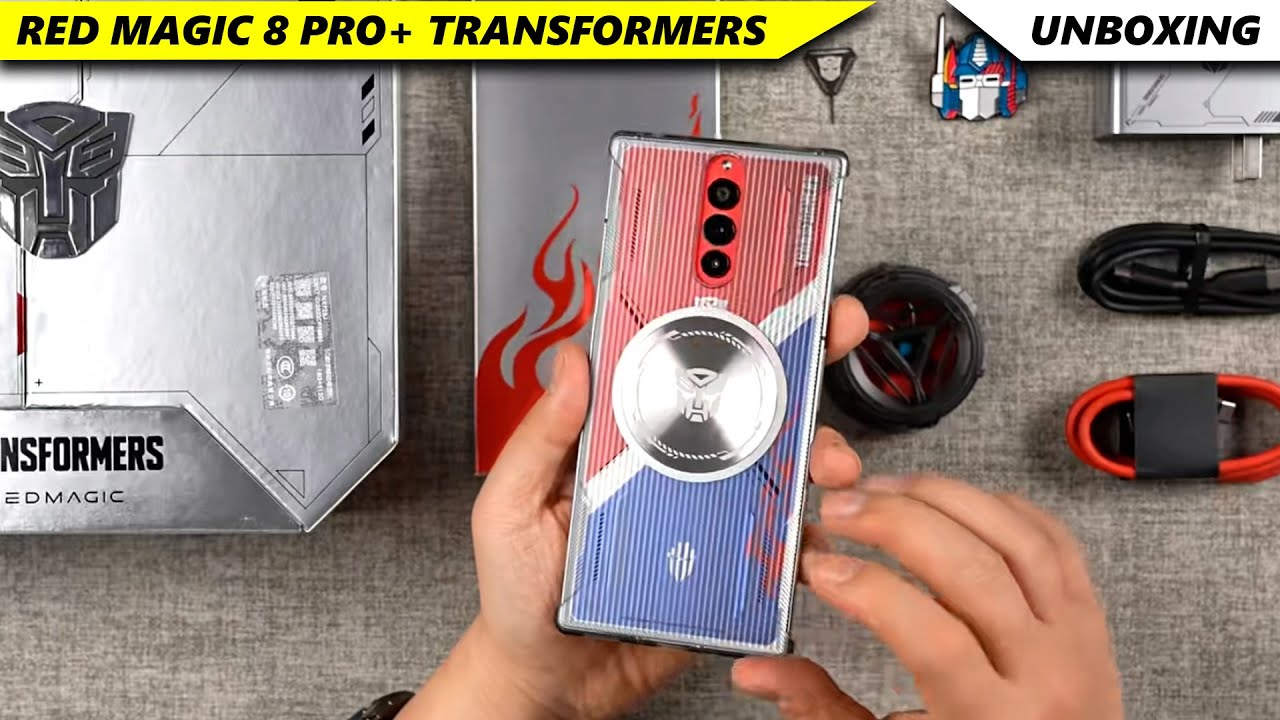 Nubia Red Magic 8 Pro Plus Transformers Edition Unboxing in Hindi ...