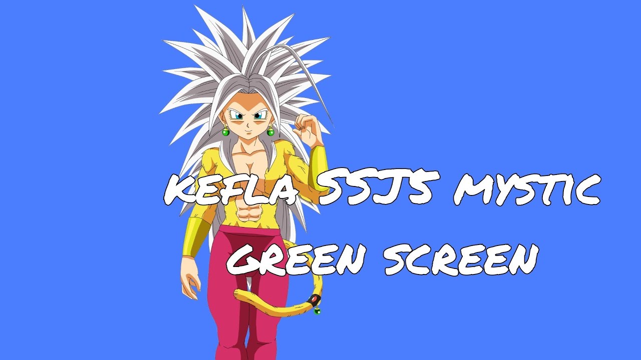 kefla SSJ5 mystic | green screen - YouTube