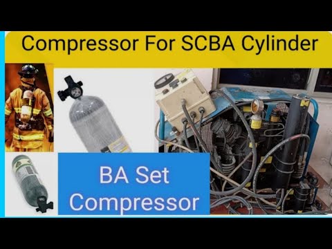 SCBA SET CYLINDER REFILLING TECHNIQUE - YouTube