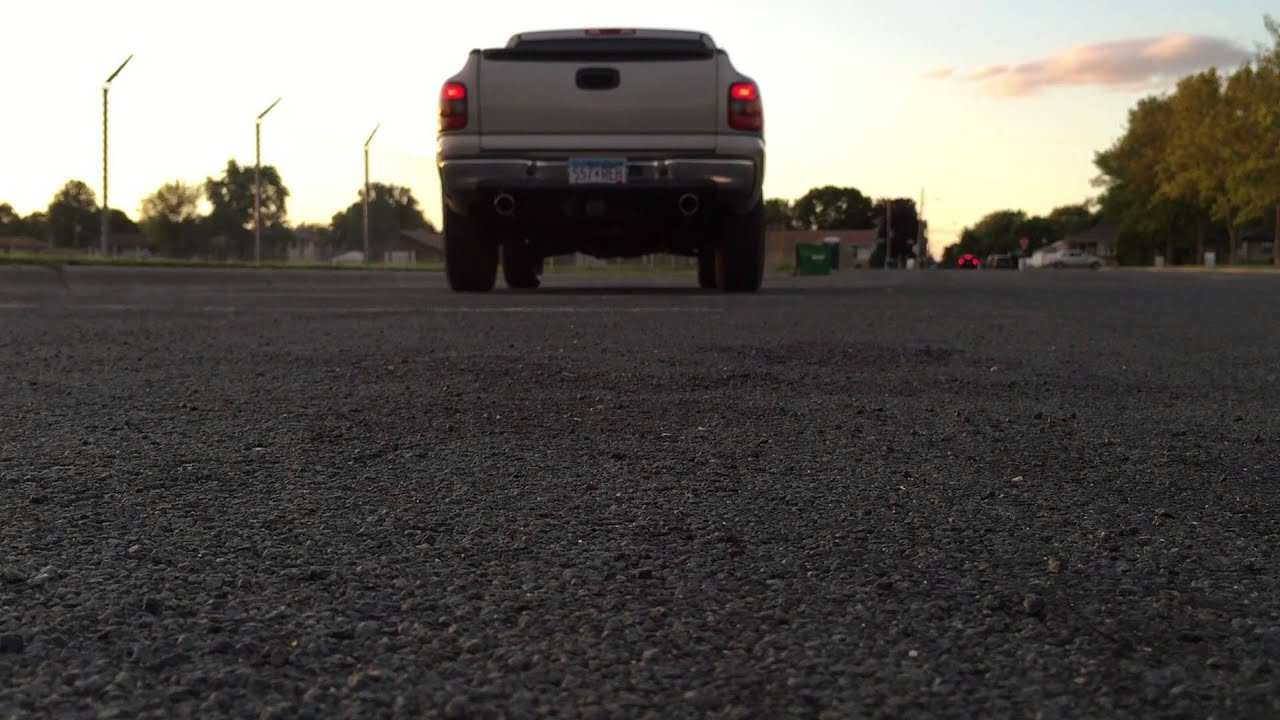 2000 Chevy Silverado 1500 Glasspack Exhaust - YouTube