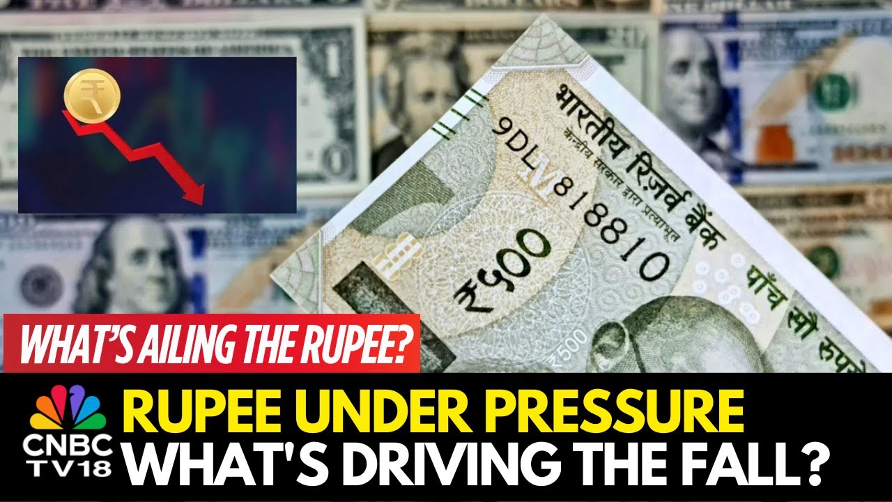 Rupee Slide Continues | What's Pressurising The Rupee? | CNBC TV18 ...