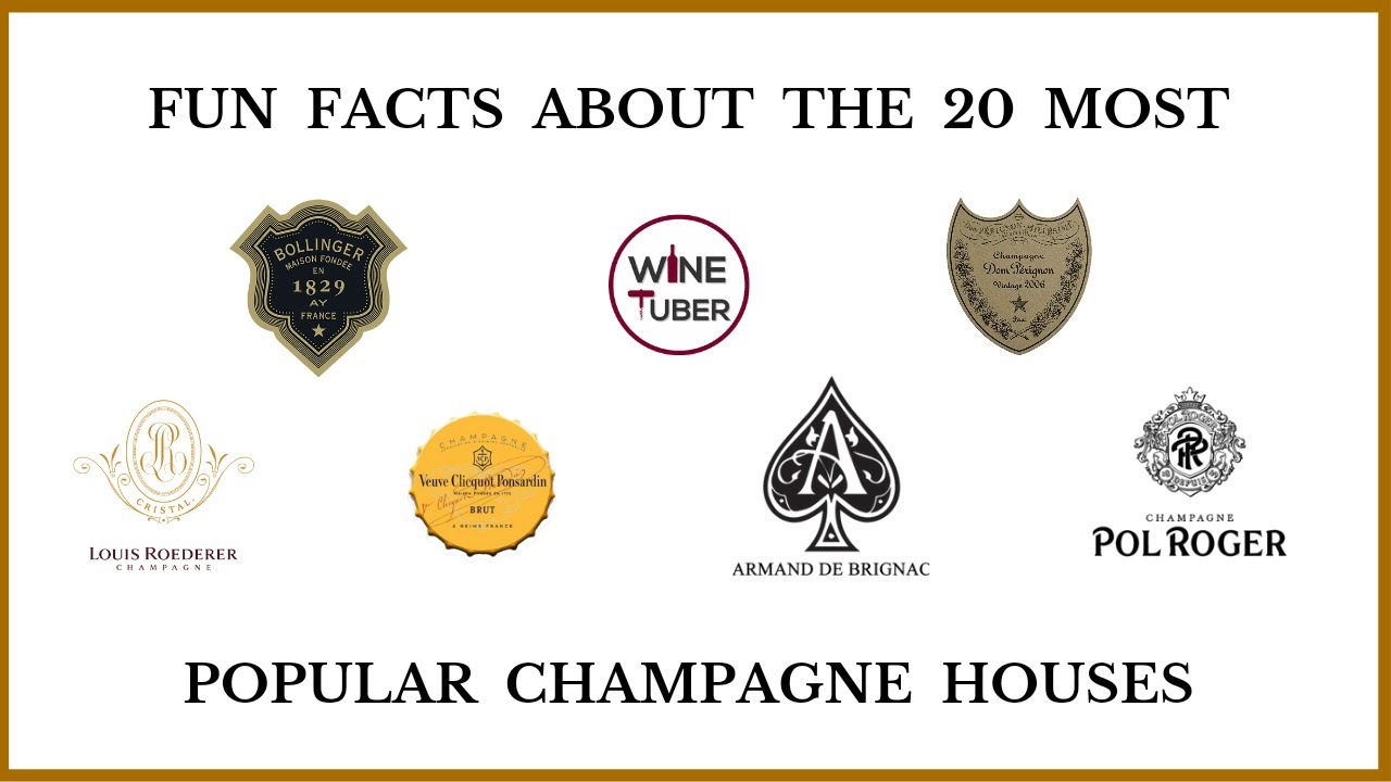 Fun facts about the biggest Champagne brands | @WineTuber - YouTube