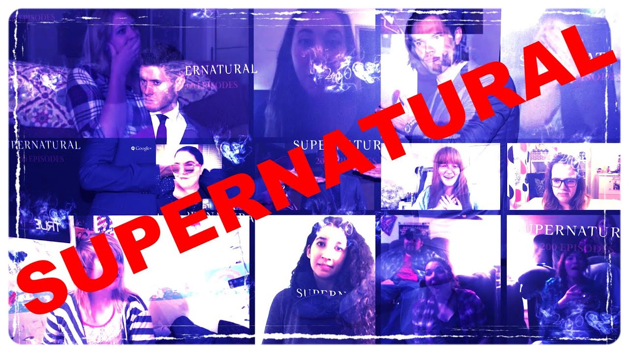 Supernatural Wincest Scene 200th Episode Reactions Mashup 2 8