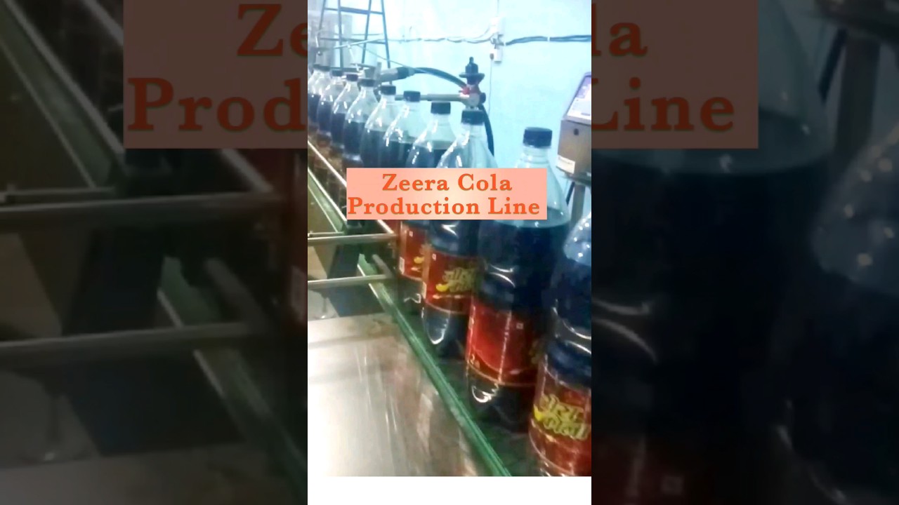 Zeera Cola Production Line - YouTube