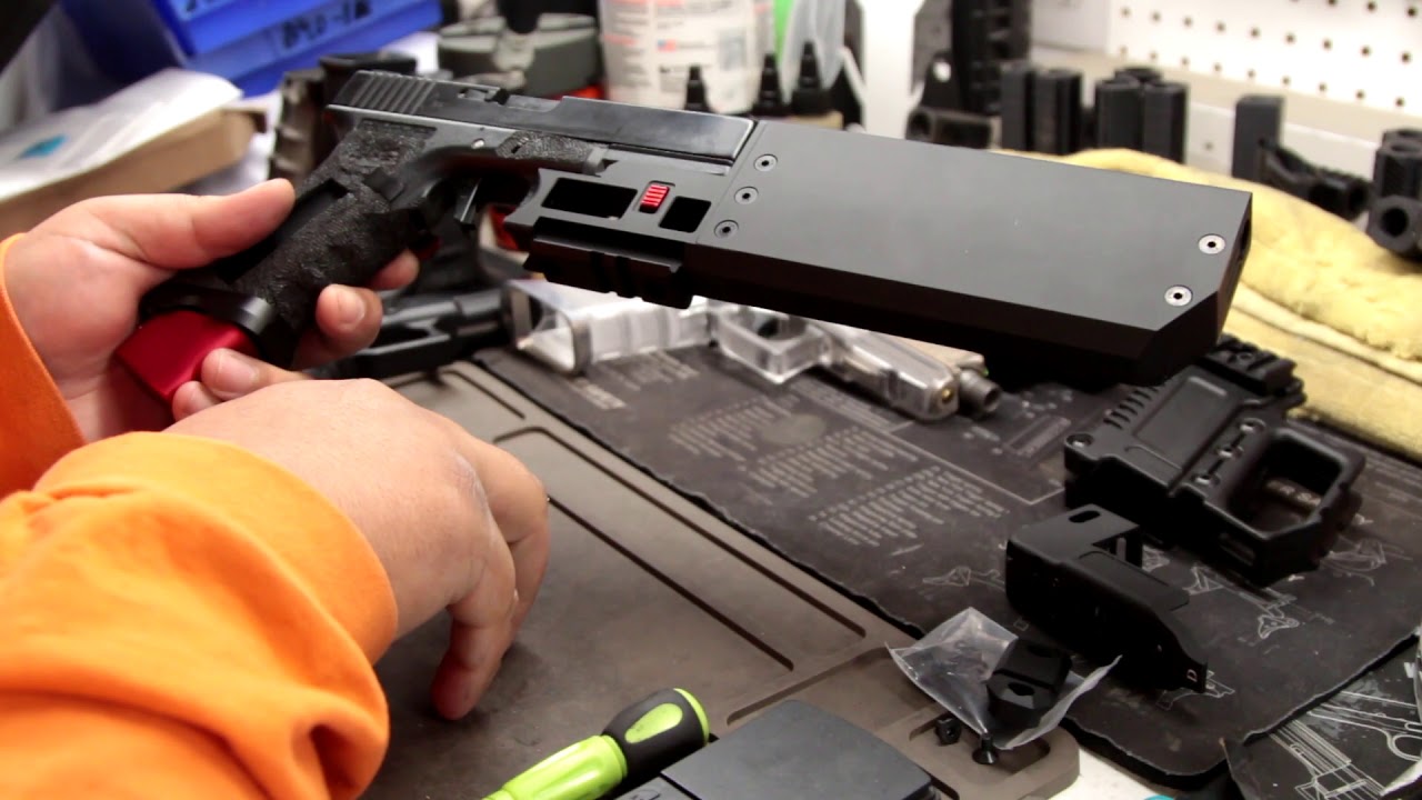 General Overview: RaceGunWorks TM/WE Airsoft Glock Attachments - YouTube