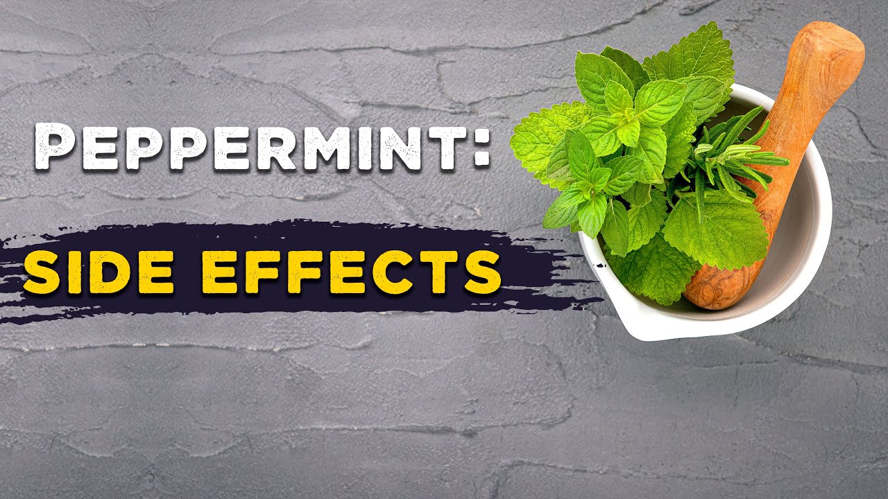 Healthy Diet : Side effect of peppermint - Health Tips - YouTube