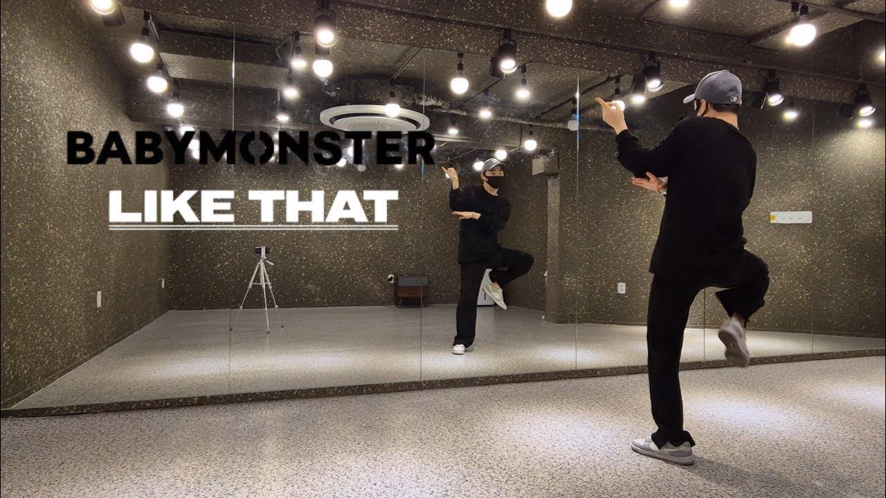 BABYMONSTER - 'LIKE THAT' | Dance Tutorial | Slow Music | With Mirror - YouTube
