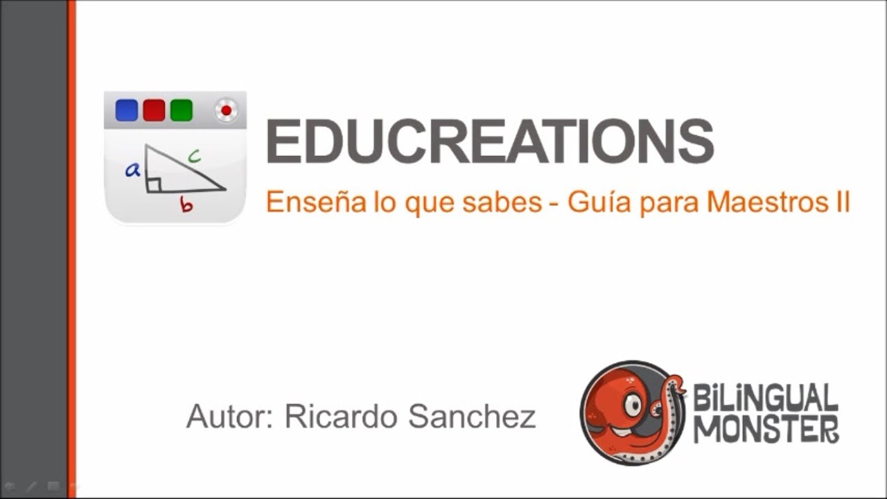 Educreations app - Cómo establecer tu cuenta: Guía para maestros, parte 2 - YouTube