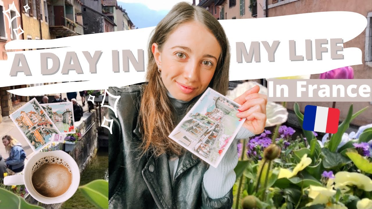 A DAY IN MY LIFE IN FRANCE (student) - YouTube