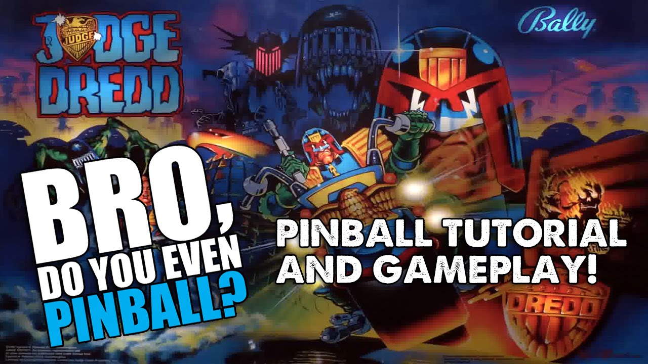 Judge Dredd pinball (Bally, 1993) 12/17/15 - "Bro, do you even pinball ...