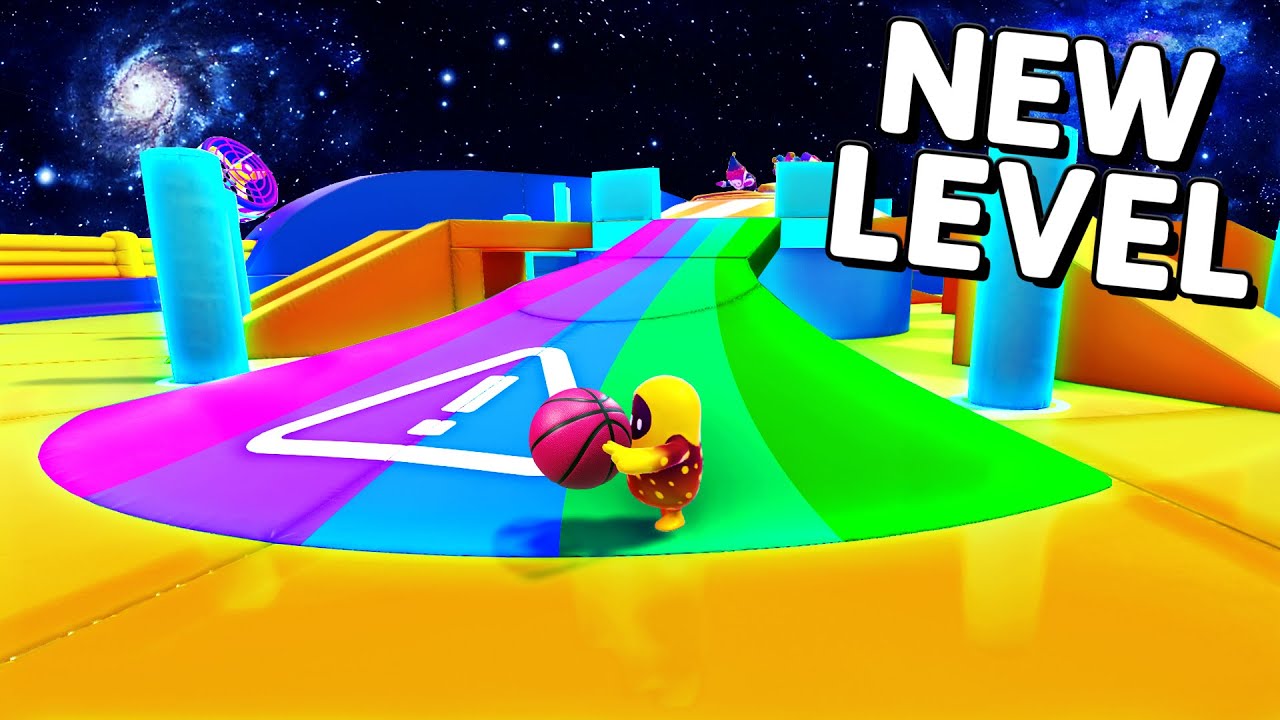 *NEW* BASKETBALL LEVEL!! - Fall Guys WTF Moments #79 (Season 3) - YouTube