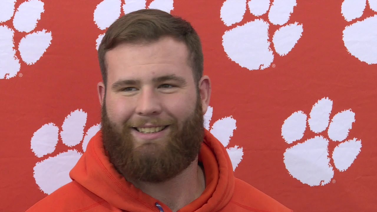 Clemson's Sean Pollard previews Florida State game - YouTube