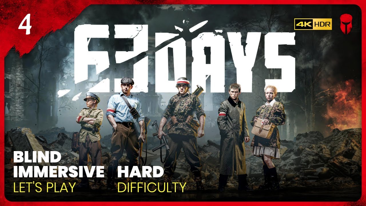 Chaos everywhere... // pt.4 // 63 Days // HARD difficulty // Chp.1 ...